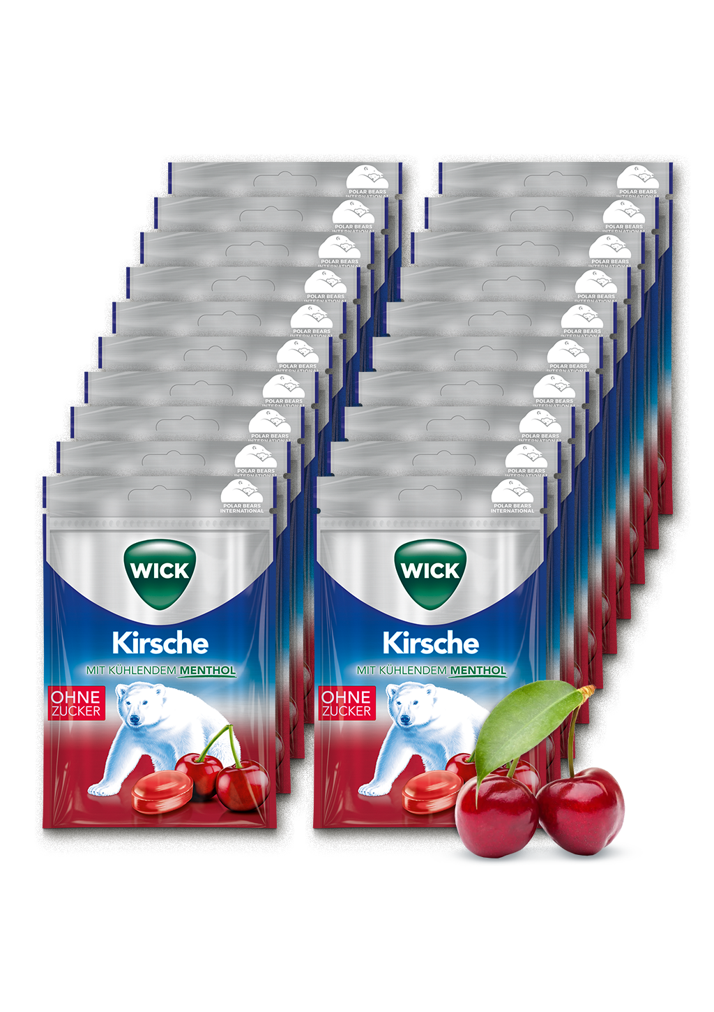WICK Kirsche Vorratspaket – WICK Hustenbonbons